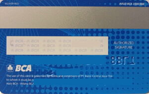 Bank Card: Smartcash (Bank Central Asia, IndonesiaCol:ID-GM-0198