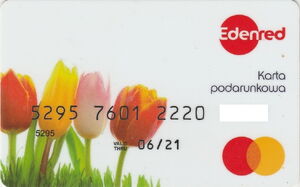 Bank Card: Edenred - Tulips (Edenred Group, PolandCol:PL-MC-0858