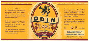 Drink Label: Odin (Cervezas Artesanales,LEST S.L., SpainCol:ES-BEER-004470