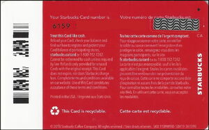 Gift Card: Heck Yes (Starbucks, Canada(Starbucks) Col:CA-S-6159-18 ...
