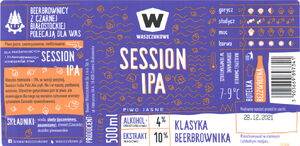 Drink Label: Session ipa (Browar Waszczukowe Sp. z o.o. Sp.k., PolandCol:PL-BEER-013306