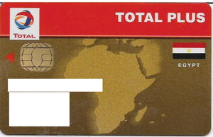 Functional Card: Total Plus - Egypt (Filling Stations, Egypt(Total) Col ...