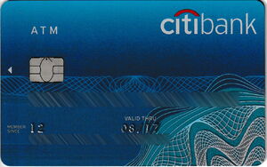 Bank Card: CitiBank ATM Card (Citibank, SingaporeCol:SG-PL-0004