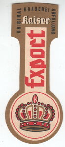 Drink Label: Kaiser Export (Kaiser Brauerei, Hannover, Germany, Federal ...