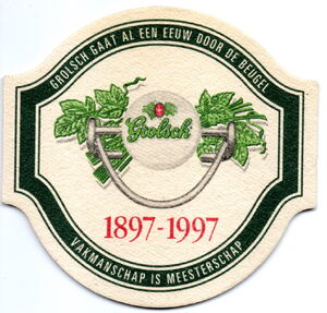 Beer Coaster: Grolsch (Grolsch, NetherlandsCol:NL-000928