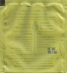 Theezakje: El Poder de lo Sano, mat tinfoil (desincha.te, ColombiaCol ...