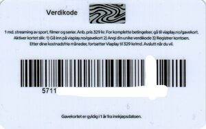 Gift Card: Viaplay - film og serier (Viaplay, Norway(Viaplay) Col:No ...