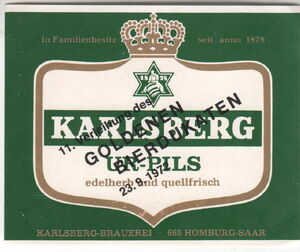 Drink Label: Karlsberg Ur-Pils (Karlsberg Brauerei, Germany, Federal ...