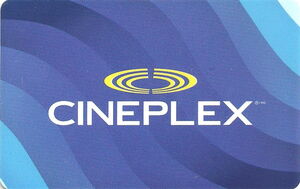 Gift Card: Cineplex (Cineplex, Canada(Cineplex) Col:CA-CIN-153-FD105915