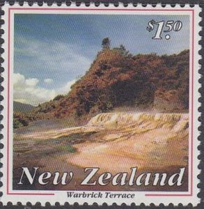 Stamp: Warbrick Terrace (New Zealand(Thermal Wonders - Rotorua) Mi:NZ ...