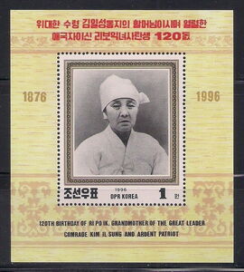 Stamp: Ri Po Ik (Korea, North(120th Anniversary of the Birth of Ri Po ...
