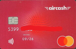 Bank Card: Aircash (Aircash, CroatiaCol:HR-MC-0020