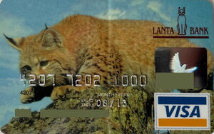 Bank Card: Lynx (Lanta Bank, RussiaCol:RU-VI-2831
