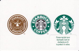 Gift Card: Starbucks Logos (Starbucks, Thailand(Starbucks) Col:TH-S ...