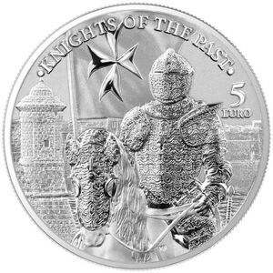 Coin: 5 Euro (Knights of the past) (Malta(2021~Today - Knights of the ...