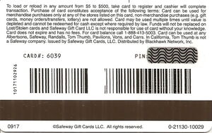 Gift Card: Cheers! (Vons, United States of America(Vons) Col:US-V&P-017