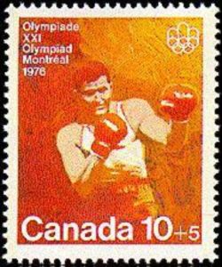 Stamp: Boxing (Canada(Olympic Games, Montreal 1976 (8th series)) Mi:CA ...