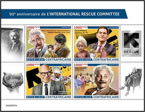 切手: 90th Anniversary of the International Rescue Committee (中央アフリカ共和国 ...