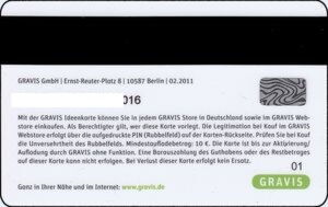 Gift Card: Presents (Gravis, Germany, Federal Republic(Gravis) Col:D ...