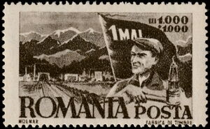 Stamp: Mining (Romania(Labor Day) Mi:RO 1057,Sn:RO B363,Yt:RO 971,Sg:RO ...