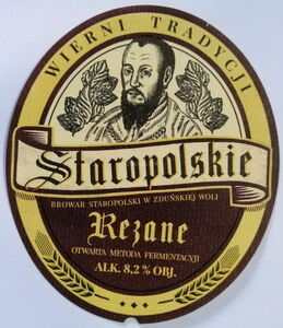 Drink Label: Staropolskie Rezane (Browar Staropolski Zduńska Wola ...