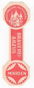 Drink Label: Kaltenberg Märzen (Schlossbrauerei Kaltenberg, Germany ...