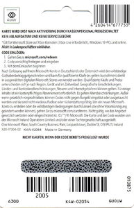 Geschenkkarte: Guthabenkarte (Xbox, Deutschland, Bundesrepublik(Xbox ...