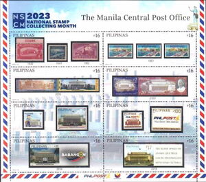 Stamp: Stamp Collecting Month : Stamps Depciting Manila Post Office ...