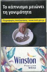 Paquete de Cigarrillos: Winston Silver Fine Line 2023 Limited Edition ...