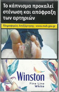 Paquete de Cigarrillos: Winston Silver Fine Line 2023 Limited Edition ...