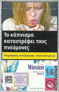 Paquete de Cigarrillos: Winston Silver Fine Line 2023 Limited Edition ...