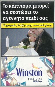 Paquete de Cigarrillos: Winston Silver Fine Line 2023 Limited Edition ...