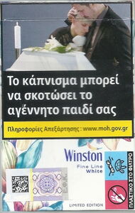 Paquete de Cigarrillos: Winston Silver Fine Line 2023 Limited Edition ...