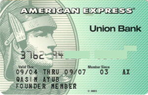 Bank Card: American Express - Union Bank 04-04 (Union Bank, PakistanCol ...