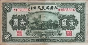 Banknote: 1 Yuan (China(Specialized Issues - Provincial Banks) Wor:P-S1204