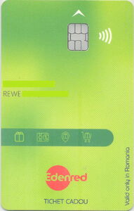 Bank Card: Edenred (Edenred, RomaniaCol:RO-MC-0440