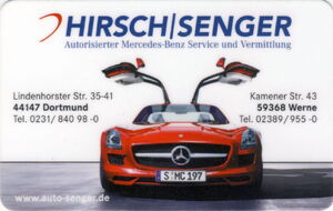 Pocket Calendar: Mercedes-Benz - Hirsch/Senger (Germany, Federal ...