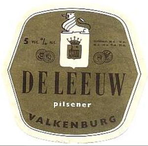 Drink Label: De Leeuw Pilsener (Brouwerij De Leeuw, NetherlandsCol:NL ...