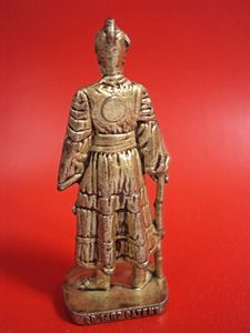 Meal Toy: Samurai -1- / brass (Kinder Surprise, Italy(Kinder - Samurai ...