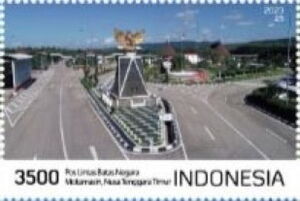 Stamp: Border Post at Motamasin, West Timor (Indonesia(Border Posts of ...