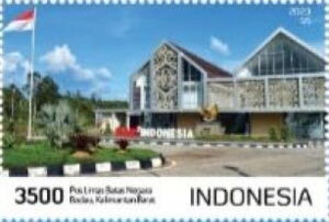 Stamp: Border Post, West Kalimantan (Indonesia(Border Posts of ...
