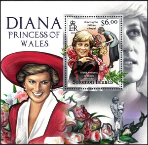 Stamp: Diana - Princess of Wales (Solomon Islands(Diana - Princess of ...