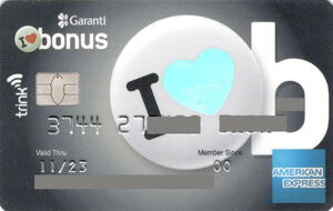 Bank Card: American Express - Garanti BBVA Bonus 06-18 (Garanti Bankası ...
