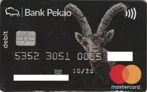 Bank Card: Zodiac - Capricorn (Bank Polska Kasa Opieki SA/Bank Pekao SA ...