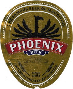 Drink Label: Phoenix Beer (Phoenix Beverages Group, MauritiusCol:MU ...