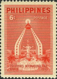 Stamp: Gateway to the East Arch, Manila (Philippines(Philippines ...