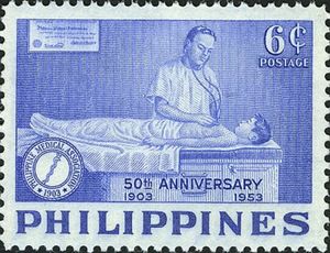 Stamp: Doctor and Patient (Philippines(Philippine Medical Association ...