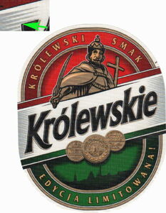 Drink Label: Królewskie (Browar Warka, PolandCol:PL-BEER-013379