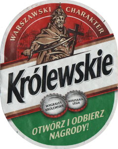 Drink Label: Królewskie (Browar Warka, PolandCol:PL-BEER-013387