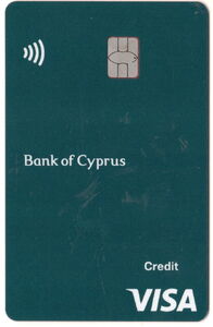 Bank Card: Bank of Cyprus - Credit VISA (Bank Of Cyprus, CyprusCol:CY ...